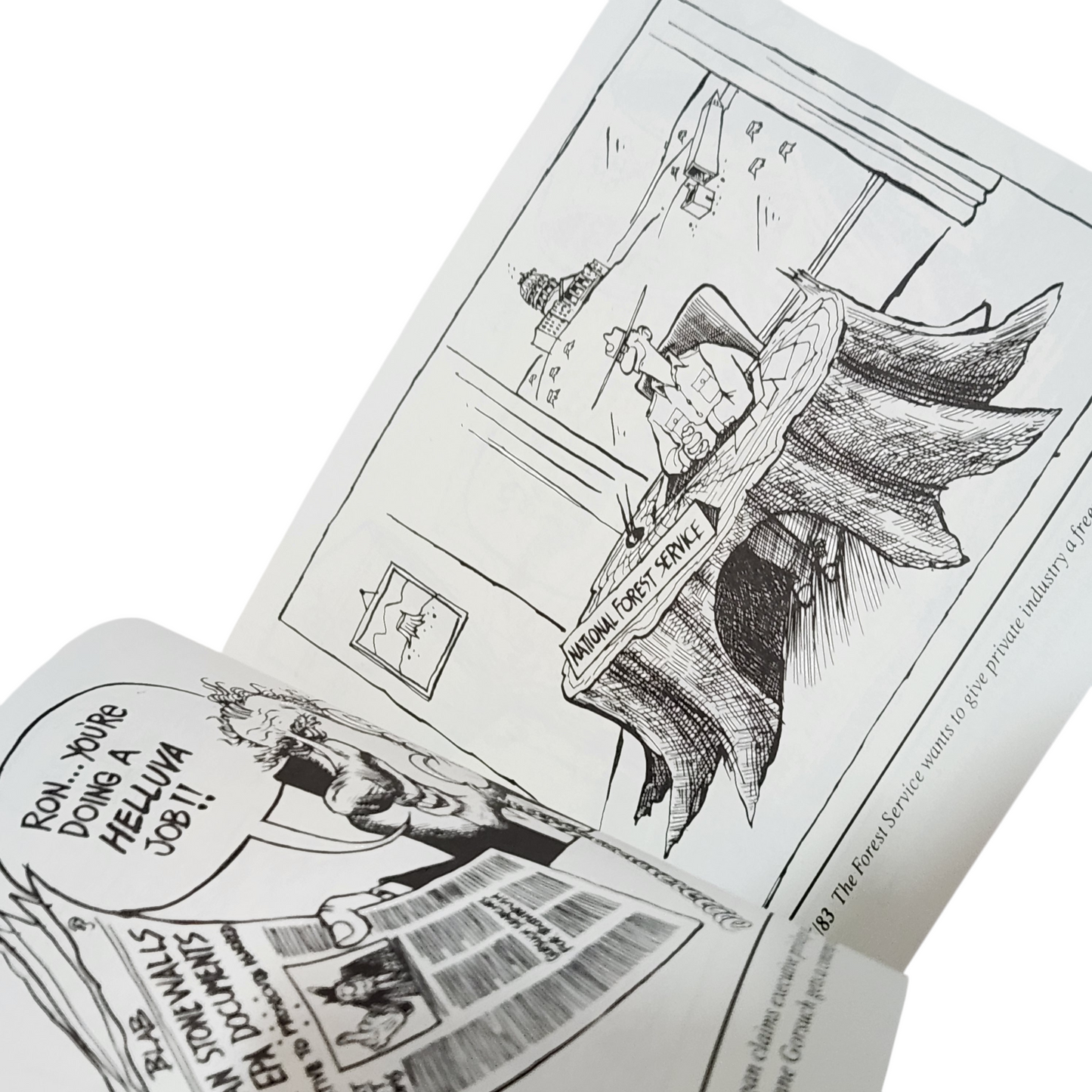 THE REAGAN CHRONICLES A CARTOON CARNIVAL | 1987 – MIHZURON