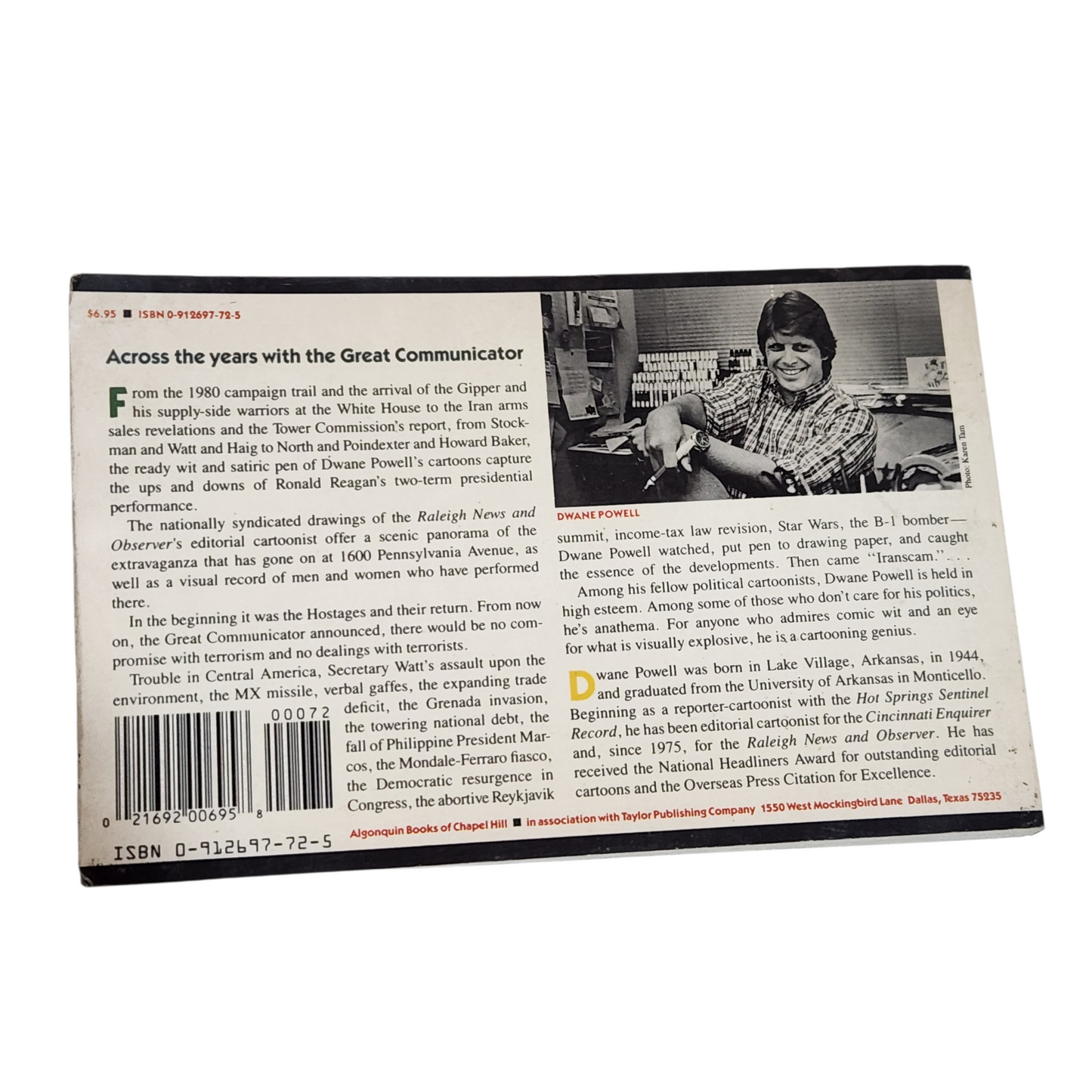 THE REAGAN CHRONICLES A CARTOON CARNIVAL | 1987 – MIHZURON